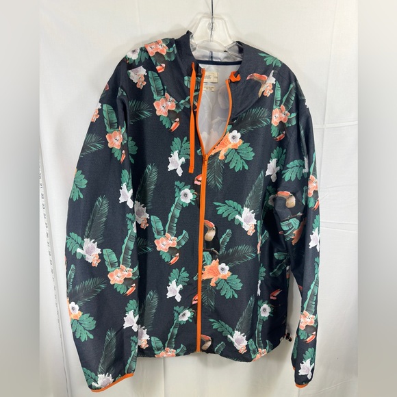 Walker Refinery | Jackets & Coats | Mens Tropical Print Zip Up ...